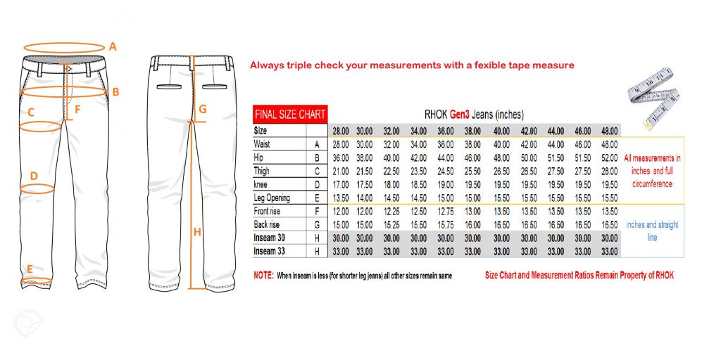 Gen3 Jeans - RHOK Motorcycle Jeans