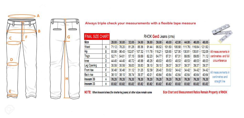 Gen3 Jeans - RHOK Motorcycle Jeans